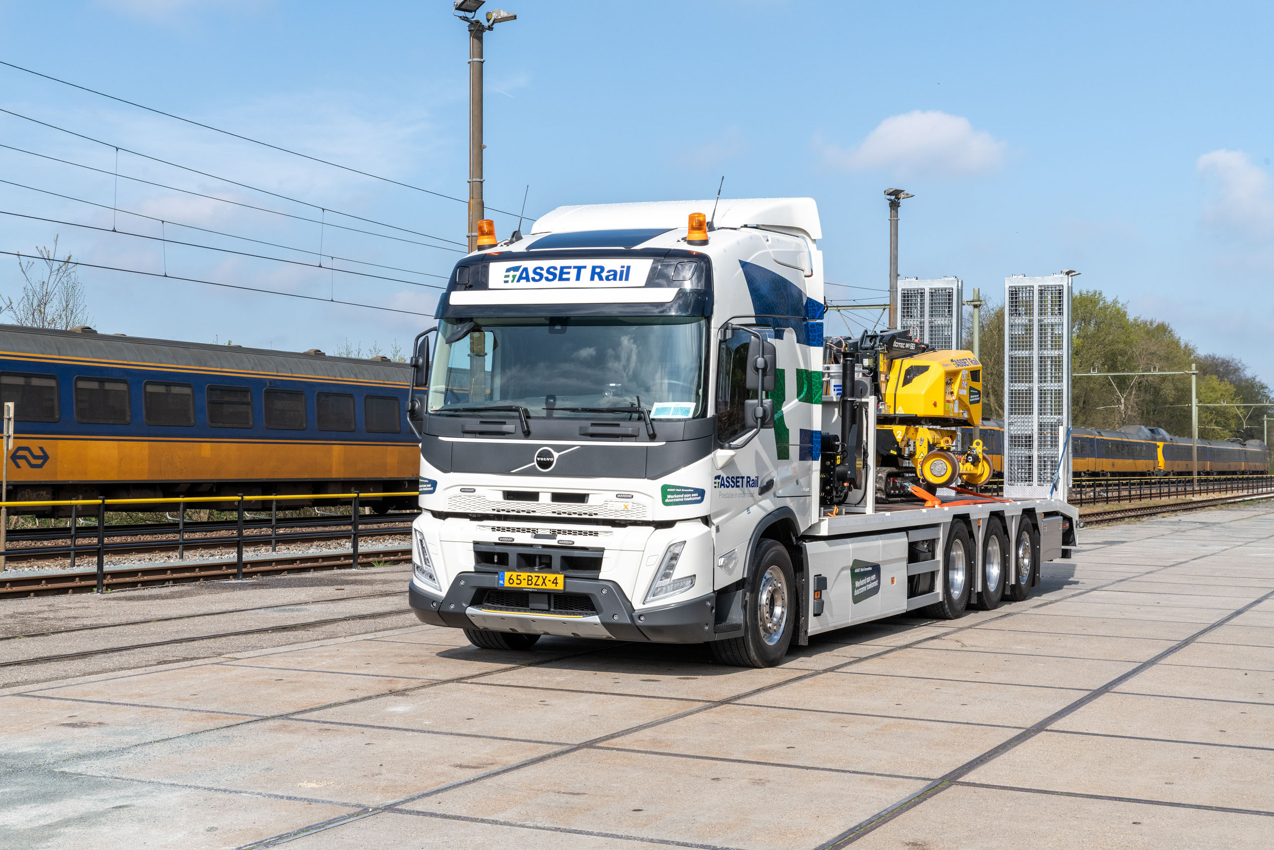 ASSET Rail nieuwe Volvo FMX Electric | Harbers Trucks